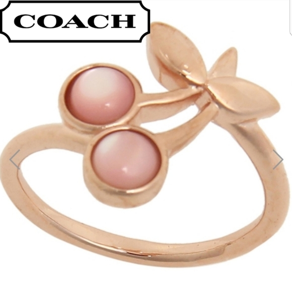 Coach | Jewelry | Coach Cherry Ring | Poshmark